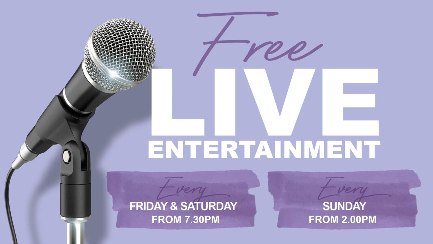 Our newly built function room also hosts fantastic tribute shows ...